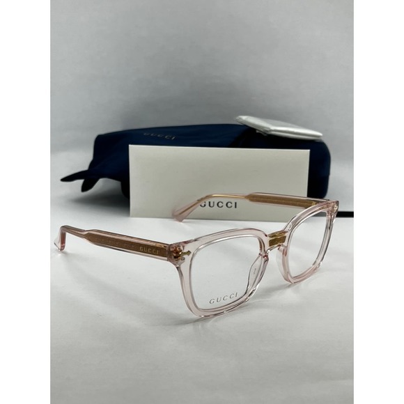 Gucci | Accessories | New Gucci Gg84o Pink Crystal Eyeglasses Frames ...
